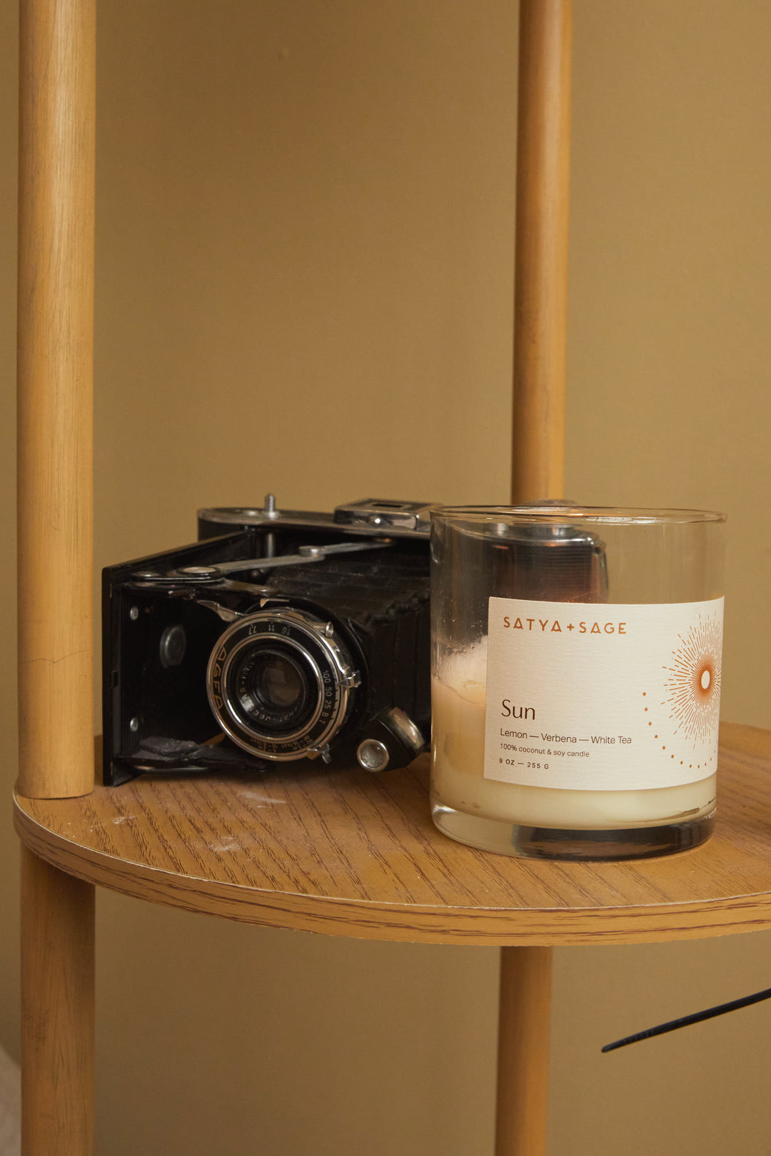 Sun: Coconut Soy Wax Candle – Satya + Sage
